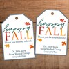Fall Thanksgiving Teacher Appreciation Gift Tag Printable Thankful for ...