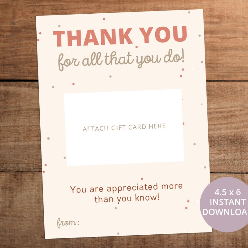 Boho Thank You Cards - Etsy
