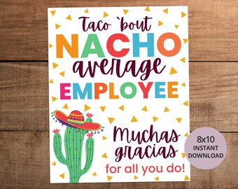 Nacho Average Tuesday Sign - Etsy
