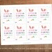 Hopping by to Wish You a Happy Easter Gift Tag Printable for Kids ...