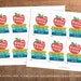 Teacher and School Staff Appreciation Gift Tag Printable You Deserve a ...