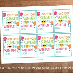 End of School Year Hope Your Summer is Poppin' With Fun Ring Pop Gift ...