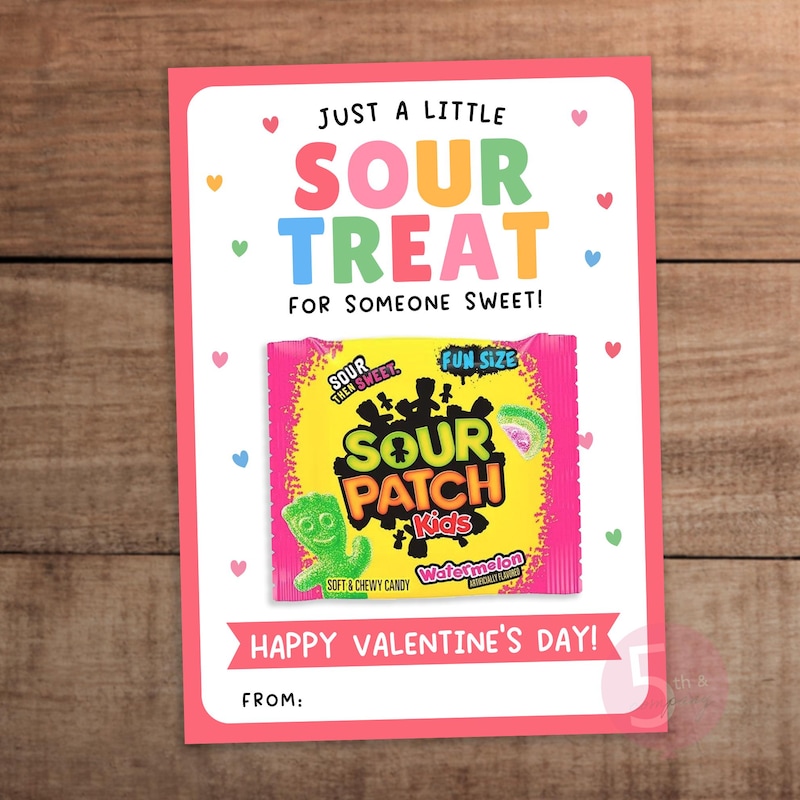 Valentine Gummy Cards - Etsy