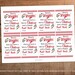 Christmas Holiday Soap Gift Tag Printable for Coworker Friend Teacher ...