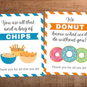 8x10" Set of 8 Appreciation Pun Signs Printable for Teacher Nurse Staff ...