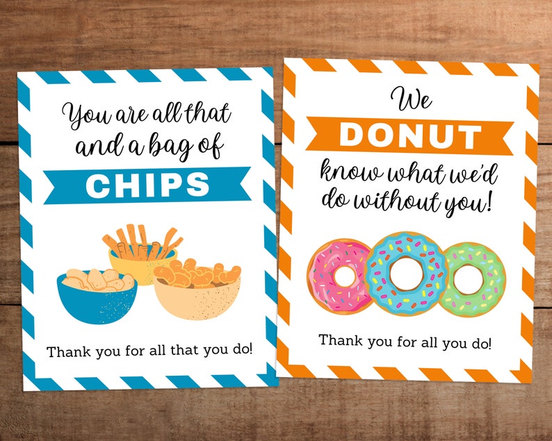 8x10 Set of 8 Appreciation Pun Signs Printable for - Etsy