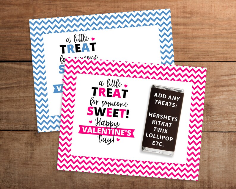 A Little Treat for Someone Sweet Valentines Day Gift Tag Card Printable ...