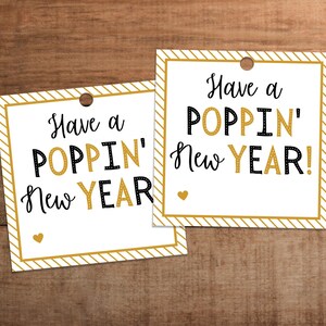 Have a Poppin New Year - Etsy
