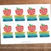 Teacher Appreciation Week Gift Tag Printable Thank You Label Attach to ...