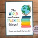 Printable the World Needs More Teachers Like You Appreciation Sign ...