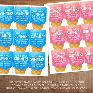 Customizable End of School Year Last Day of School Ice Cream - Etsy