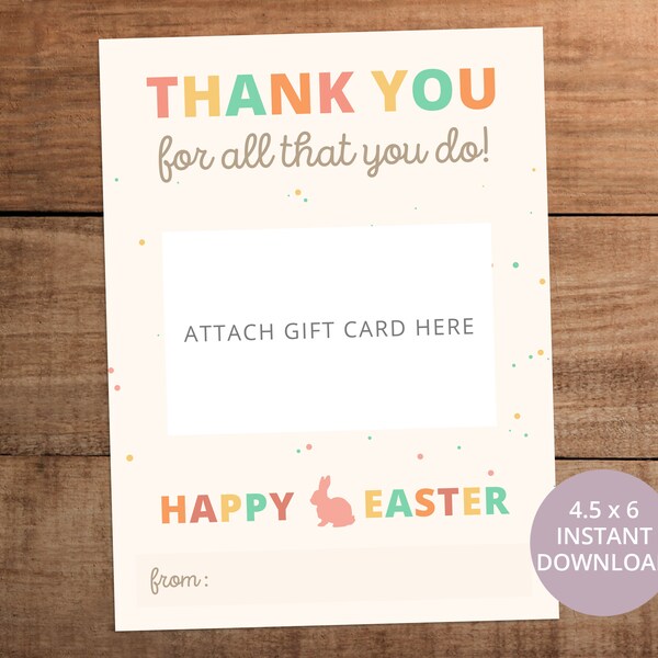 Easter Gift Card - 60+ Gift Ideas for 2024