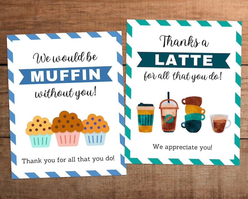 8x10 Set of 8 Appreciation Pun Signs Printable for - Etsy