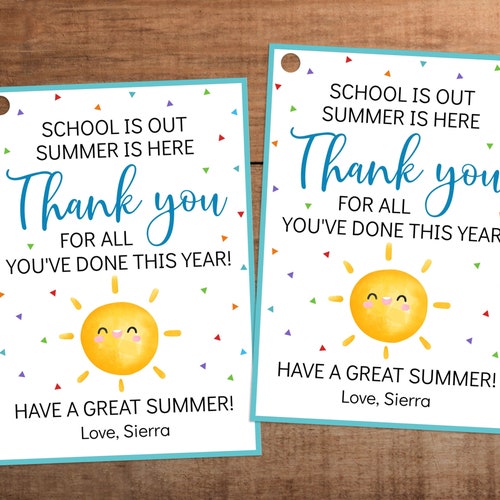 Funny Teacher Appreciation Week Printable Card End of Year - Etsy