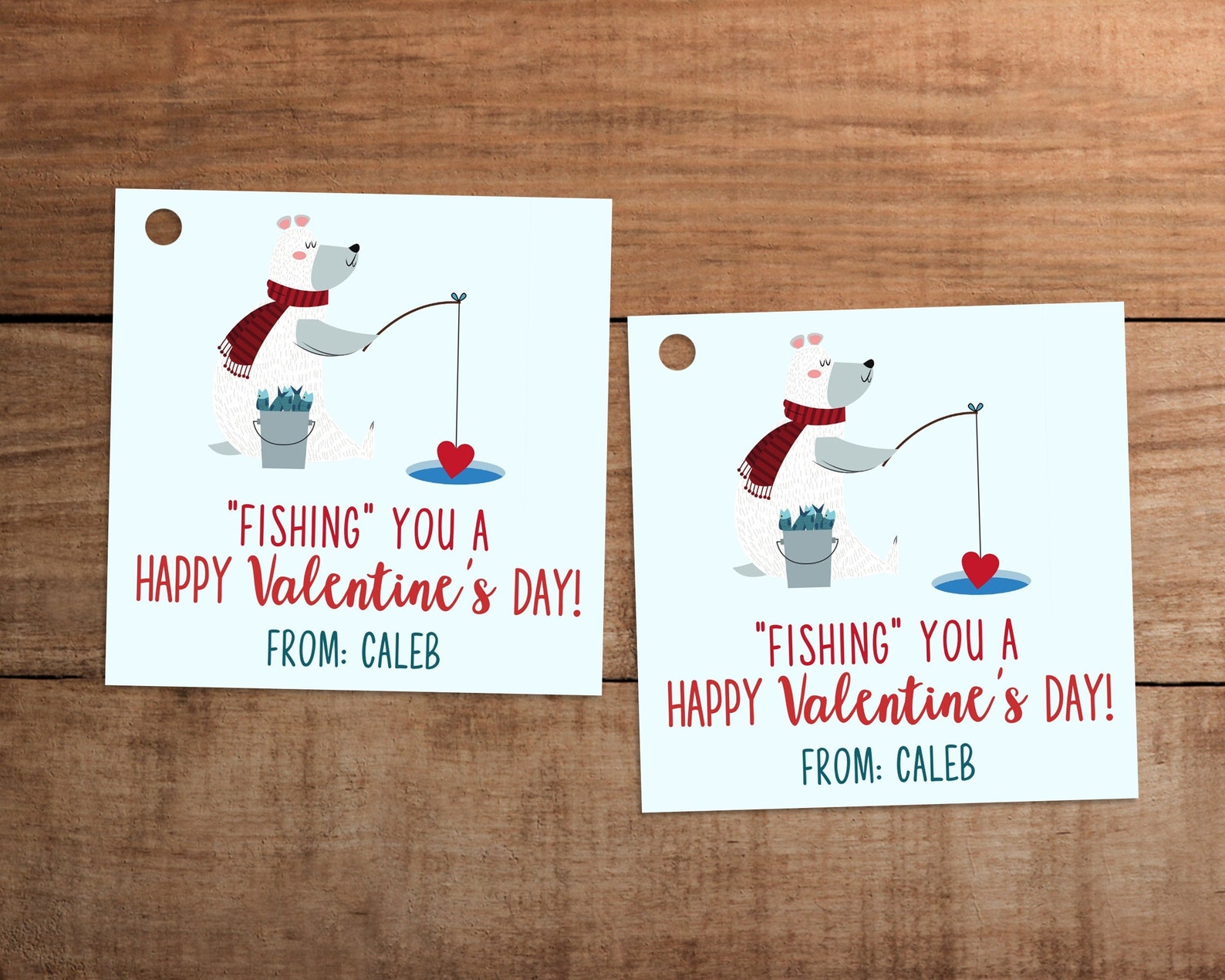 Editable Valentine's Day Gift Tags for Goldfish Snacks or Swedish Fish ...