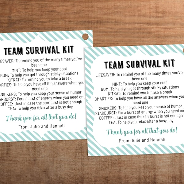 Work Survival Kit - Etsy