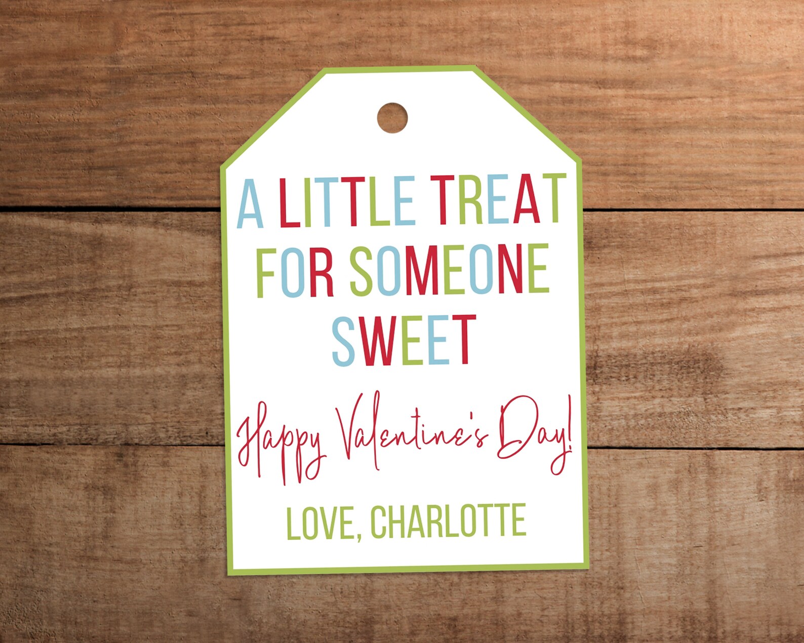 Editable Valentines Day Treats Gift Tags Printable Kid's - Etsy