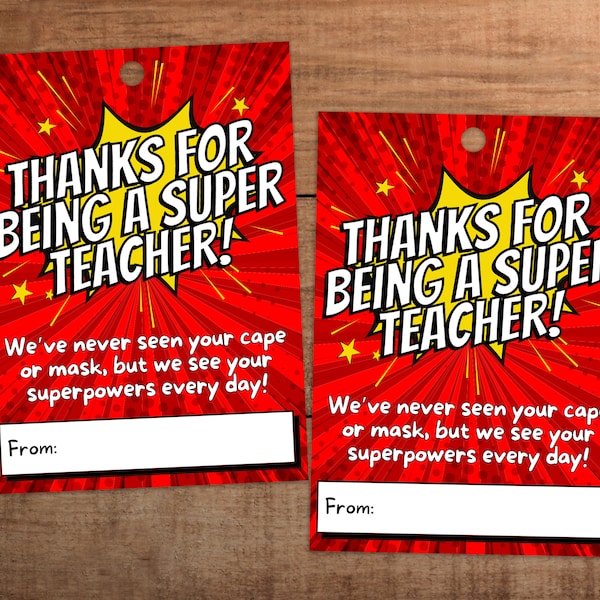 Super Teacher - Etsy