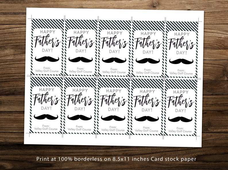 Editable Fathers Day Gift Tag Printable Template Cookie Tag - Etsy Canada