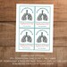 Respiratory Therapist Appreciation 3.5x5 Editable Thank - Etsy