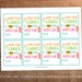 Popcorn Gift Tag Printable End of School Year Hope Your Summer is ...