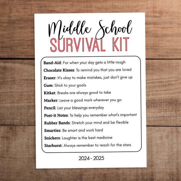 Survival Kit - Etsy