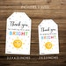Teacher Appreciation End of School Year Thank You Gift Tag - Etsy