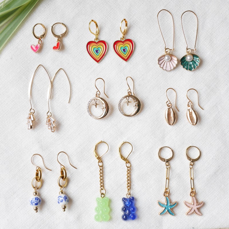 Custom Earrings Charms - Etsy