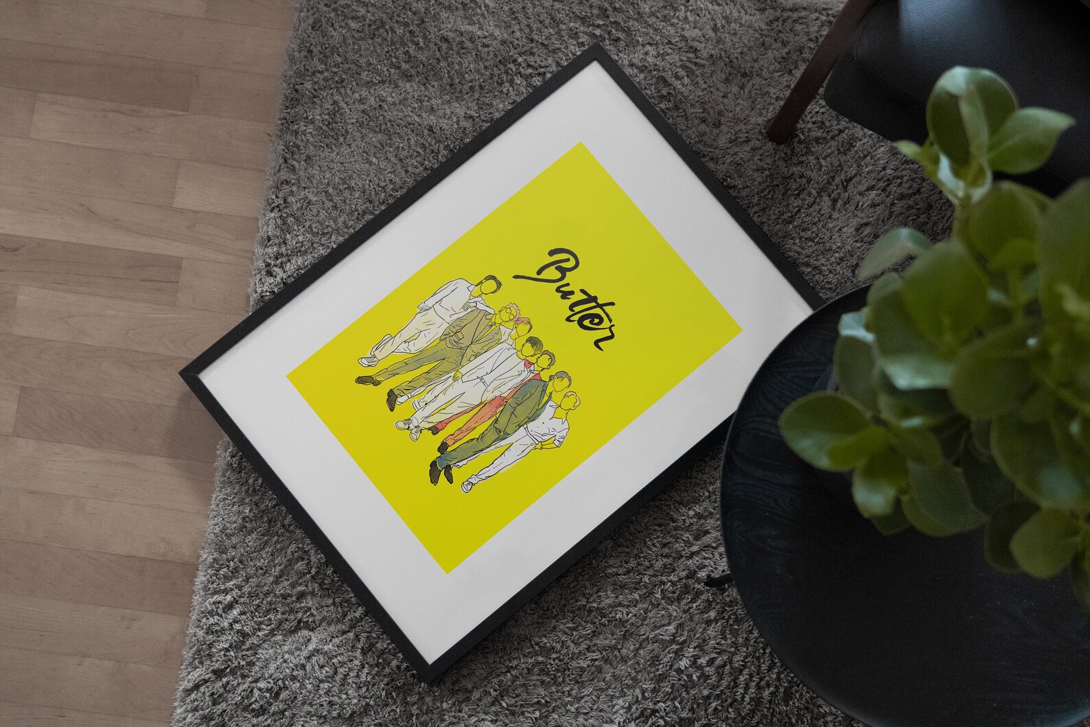 BTS Butter Poster Set, Kpop Butter, BTS Room Decor, BTS Calligraphy ...