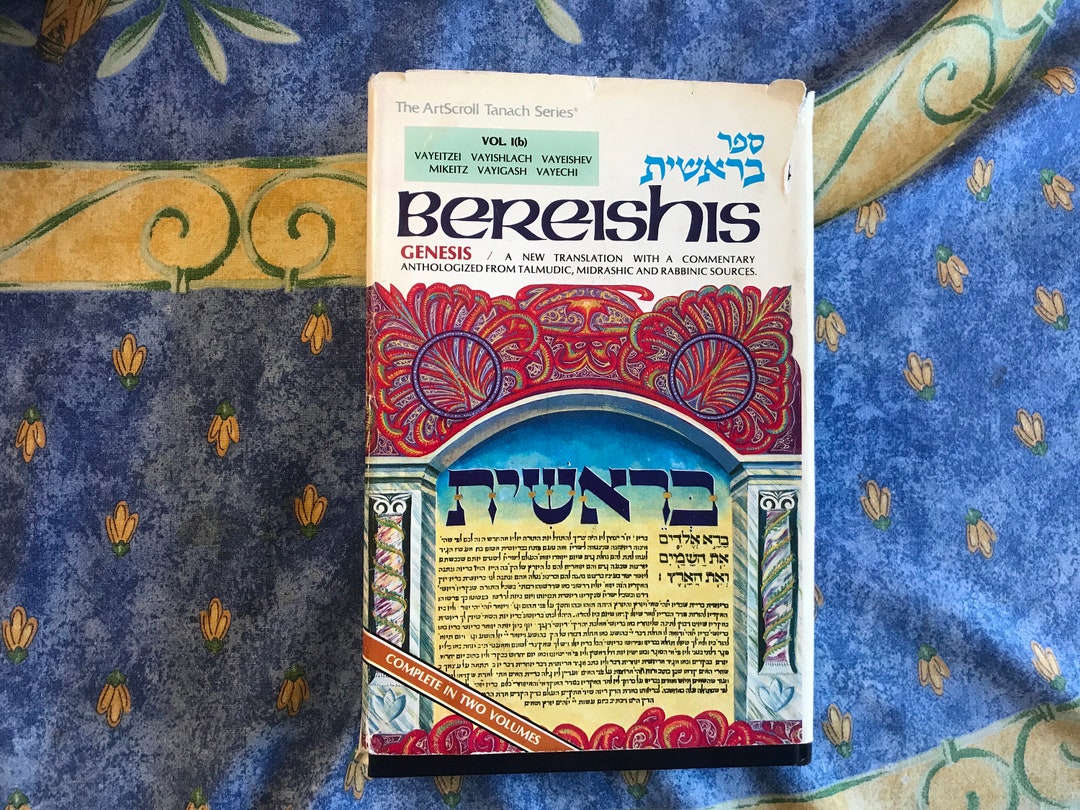 Bereishis Volume 1b, Artscroll Tanach Series - Etsy