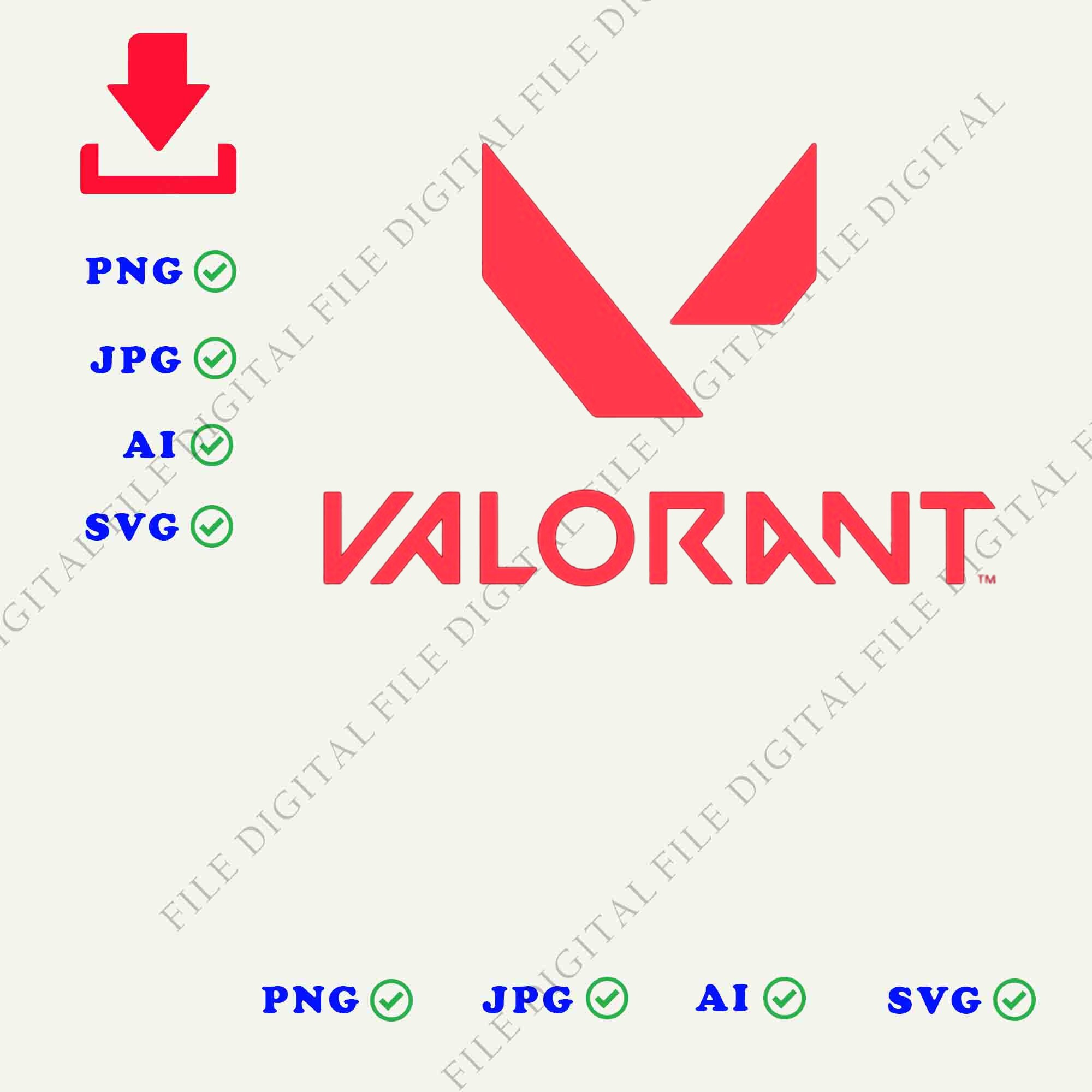 Valorant Title Black Valorant Title Black Digital File | Etsy