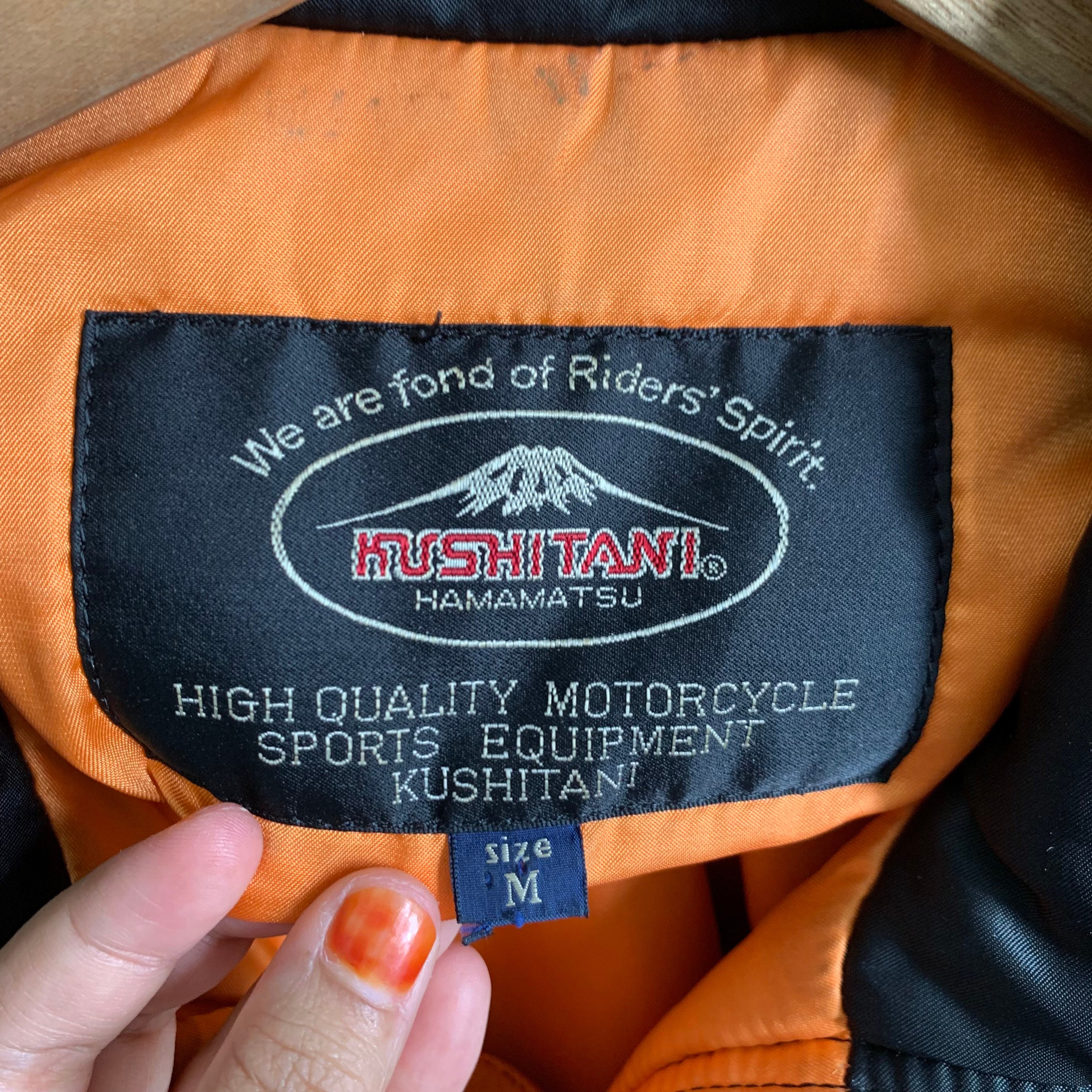 Vintage Kushitani Motorcycle Bomber Jacket - Etsy