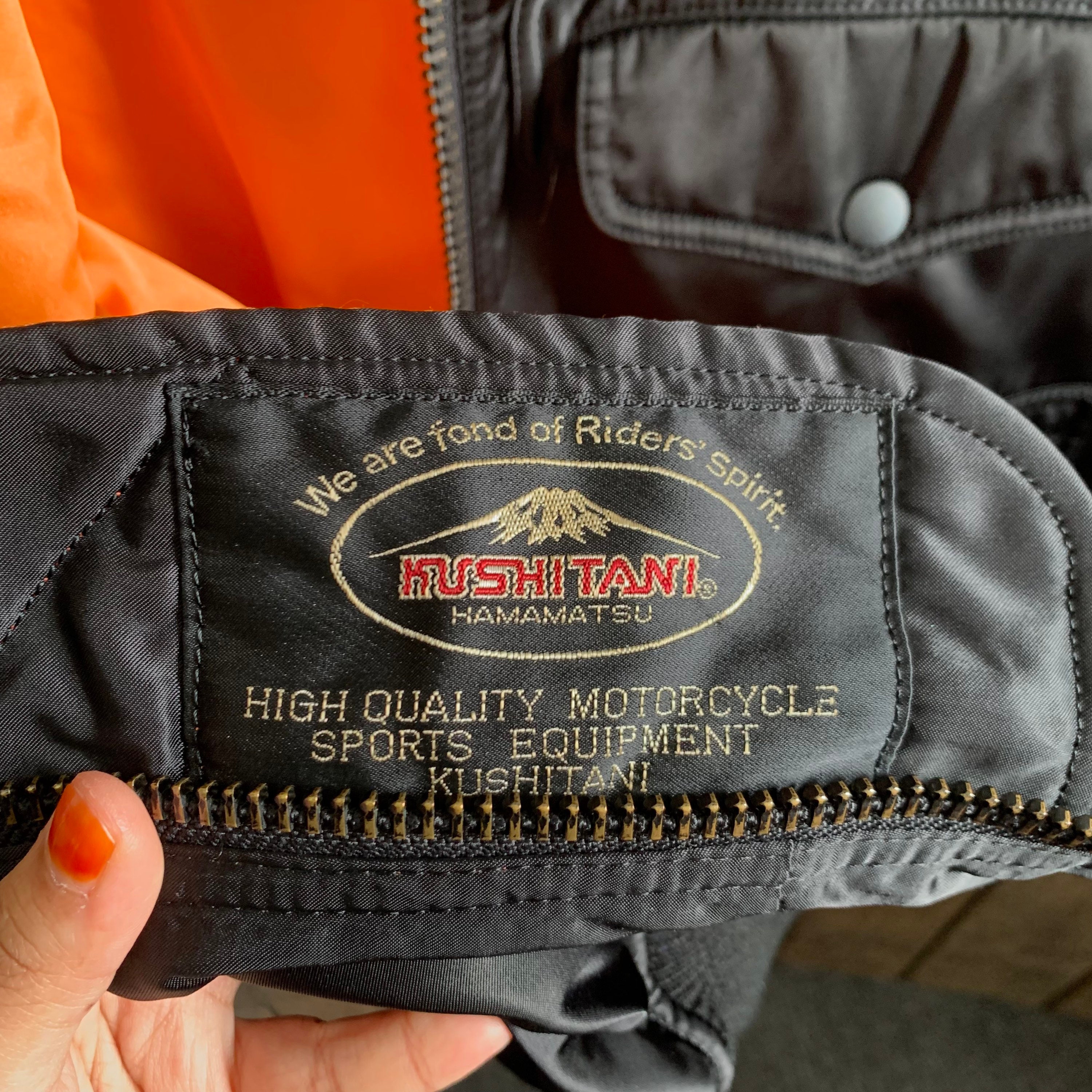 Vintage Kushitani Motorcycle Bomber Jacket - Etsy