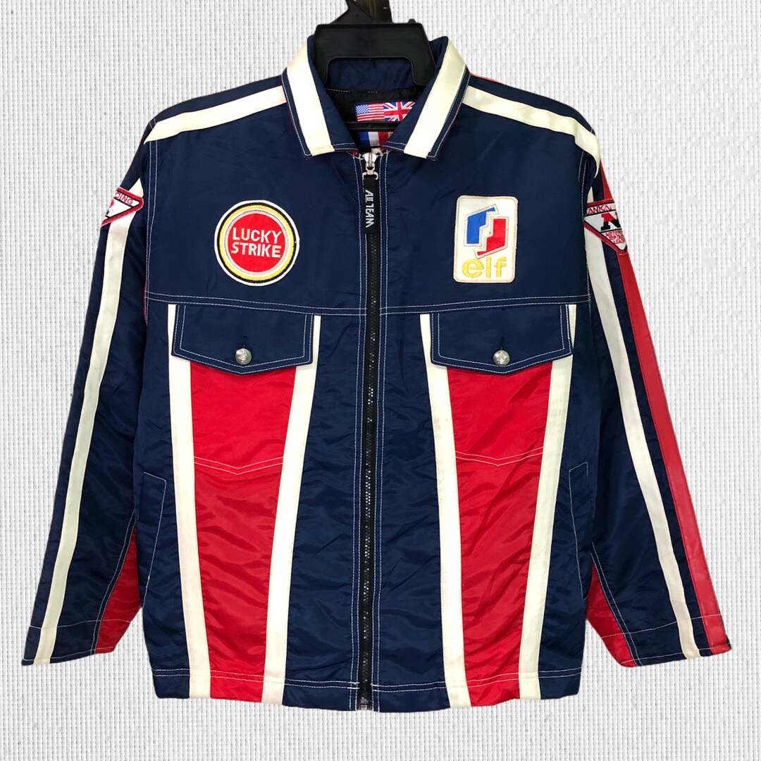 Vintage Elf X Lucky Strike Racing Jacket - Etsy