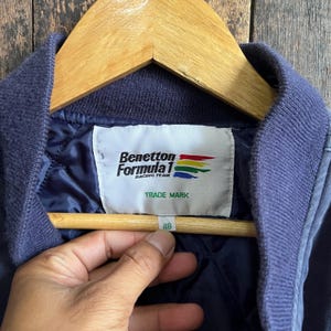 Vintage Benetton Formula 1 Racing Jacket - Etsy