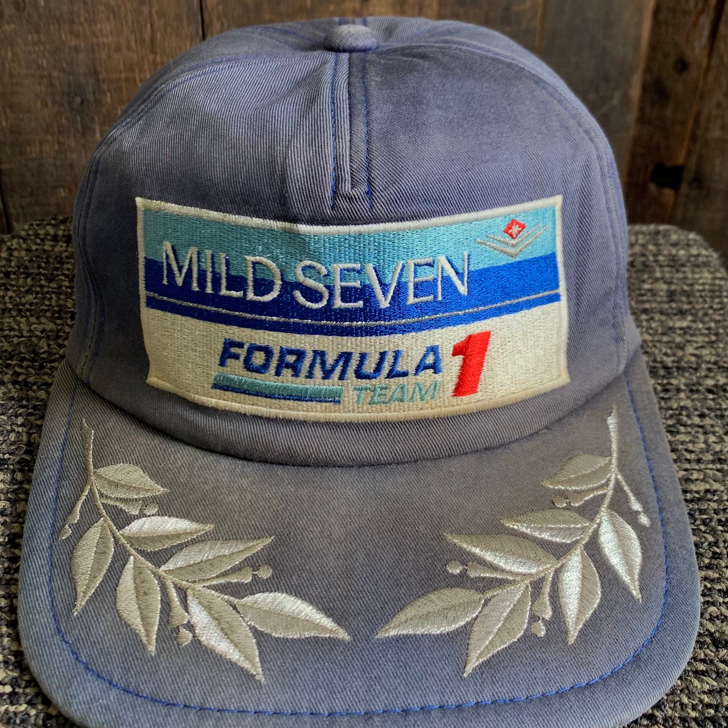 Vintage Mild Seven Formula 1 Team Sunfaded Hats - Etsy