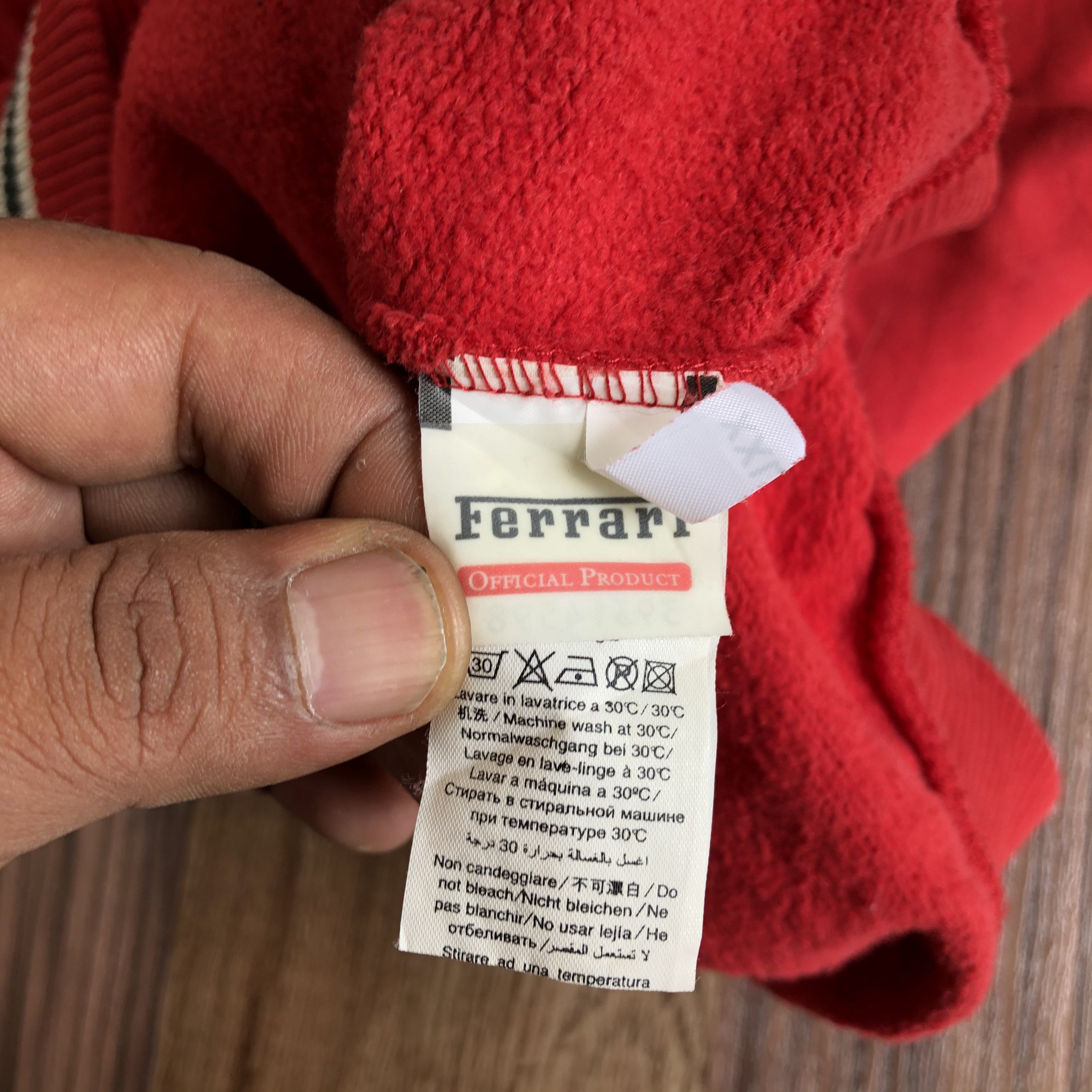 Vintage Ferrari Zipper Cotton Jacket - Etsy UK