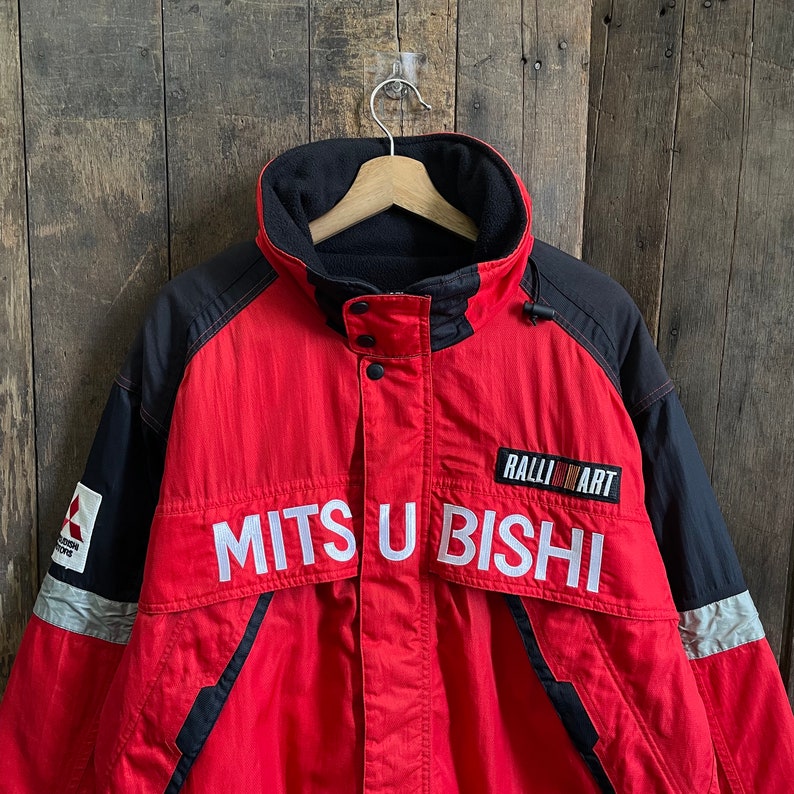 Vintage Mitsubishi Ralliart Racing Bomber Jacket - Etsy