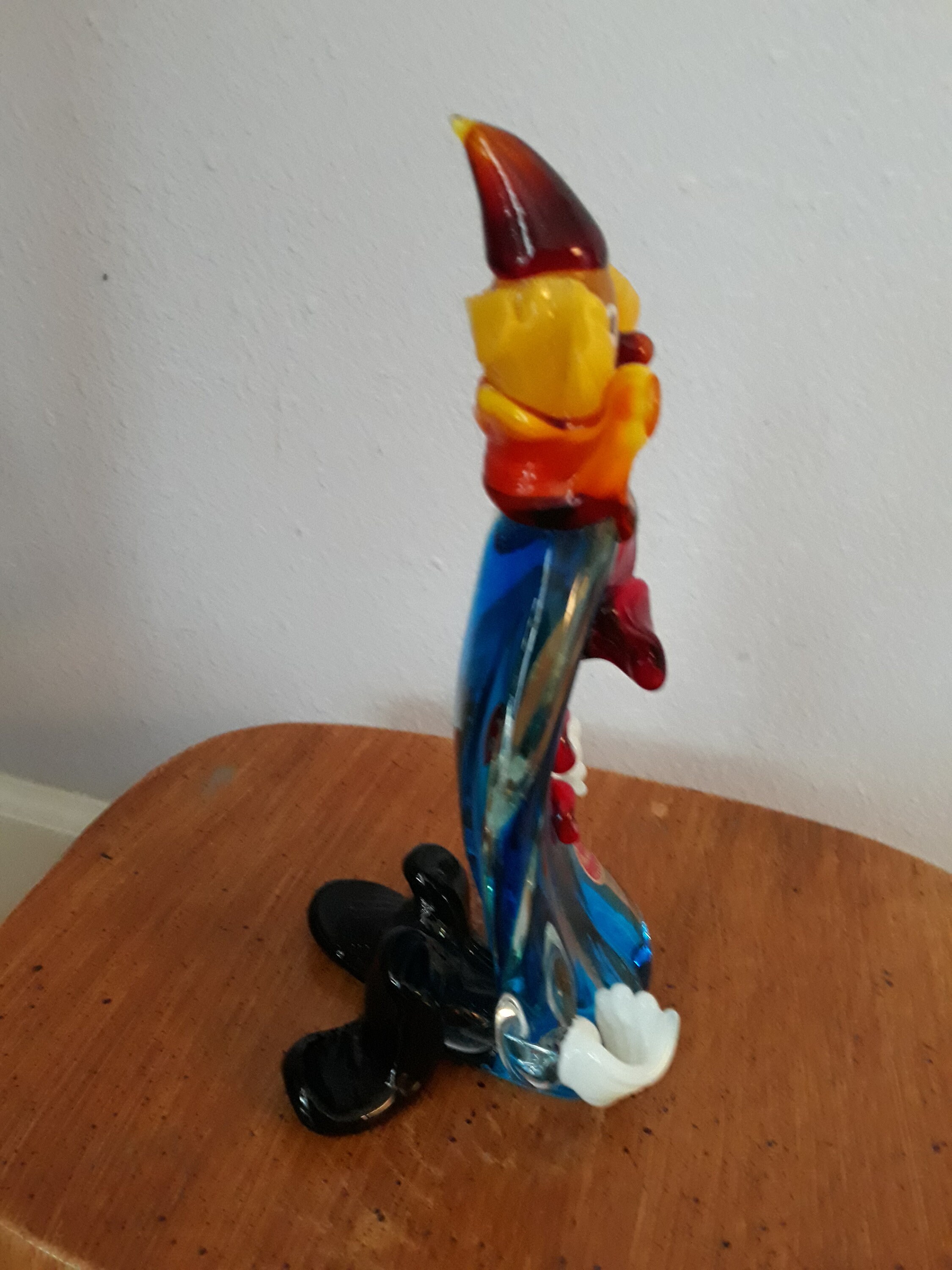 Murano Glass Adorable Sweet CLOWN, Not a Scary One. Kneeling ...