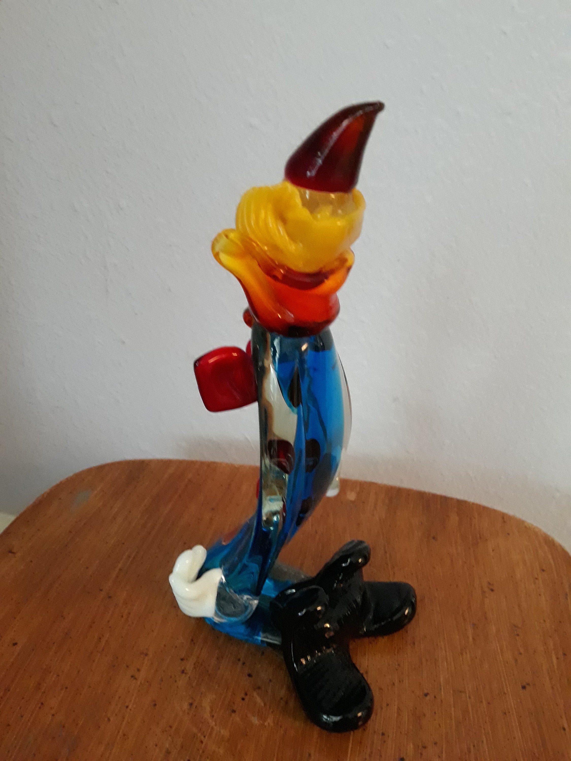 Murano Glass Adorable Sweet CLOWN, Not a Scary One. Kneeling ...
