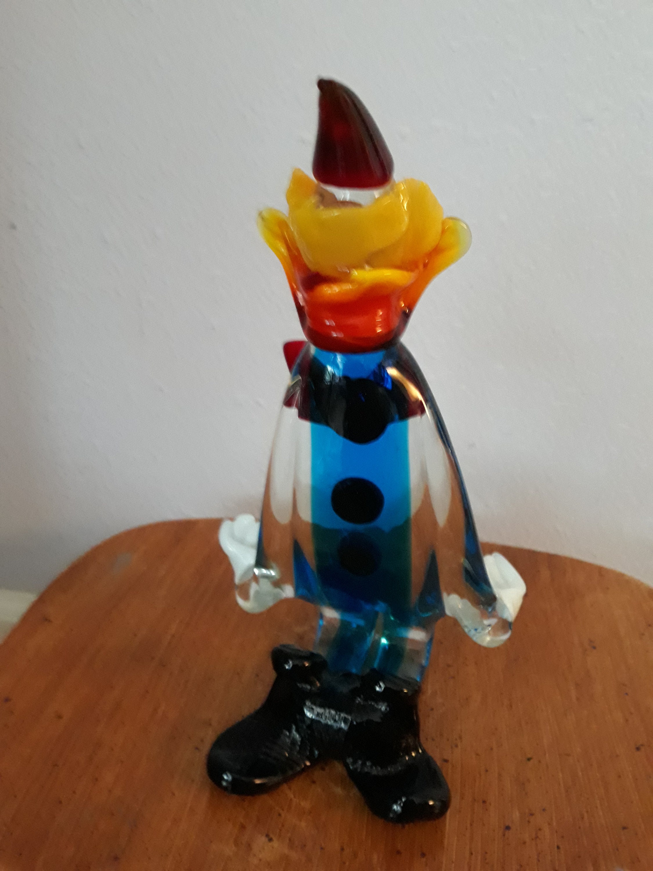 Murano Glass Adorable Sweet CLOWN, Not a Scary One. Kneeling ...