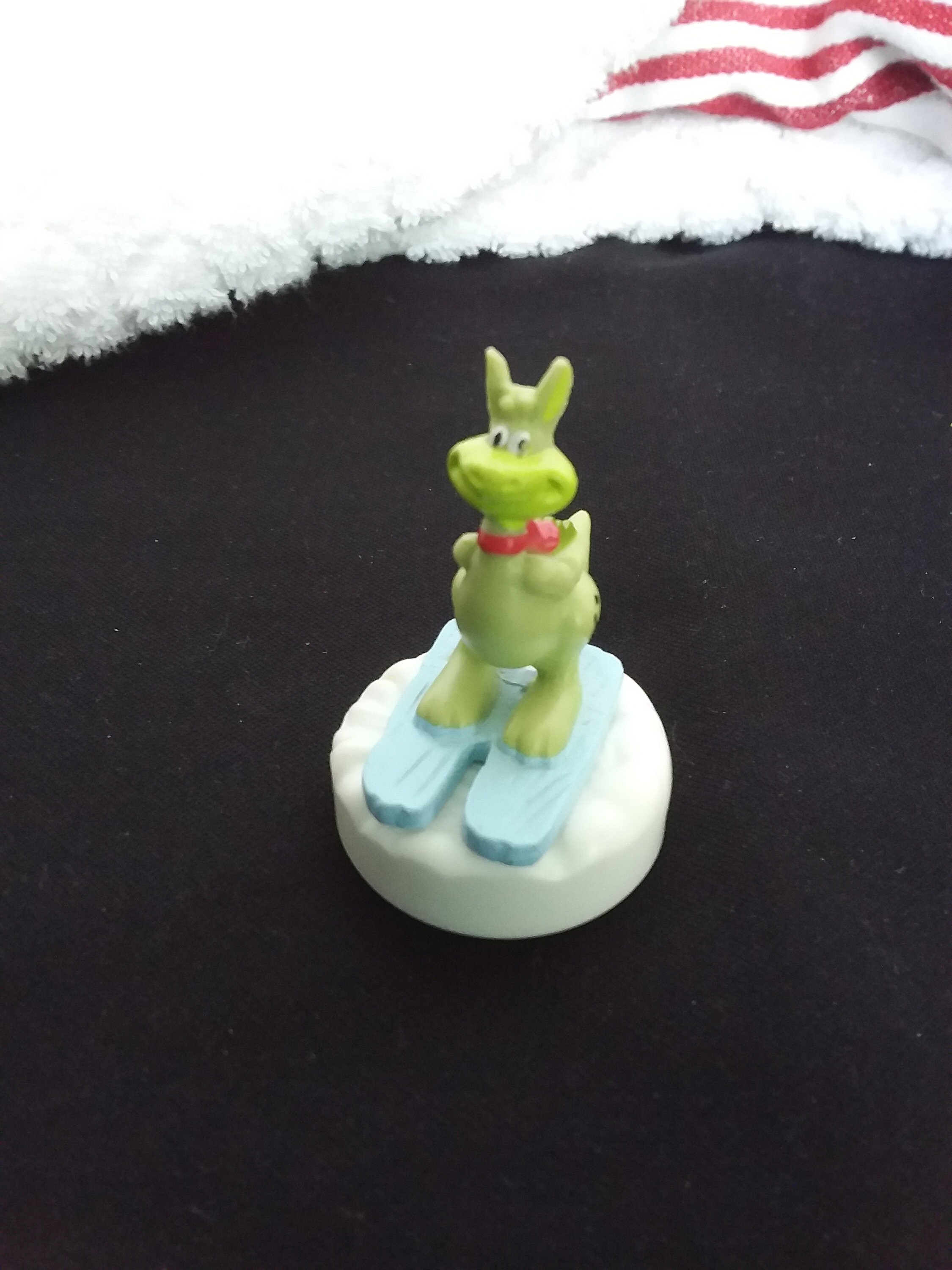 Flintstones VERY Rare. Hoppy Hopparoo, Bambam's Rolling Pet , 1990, Hop ...