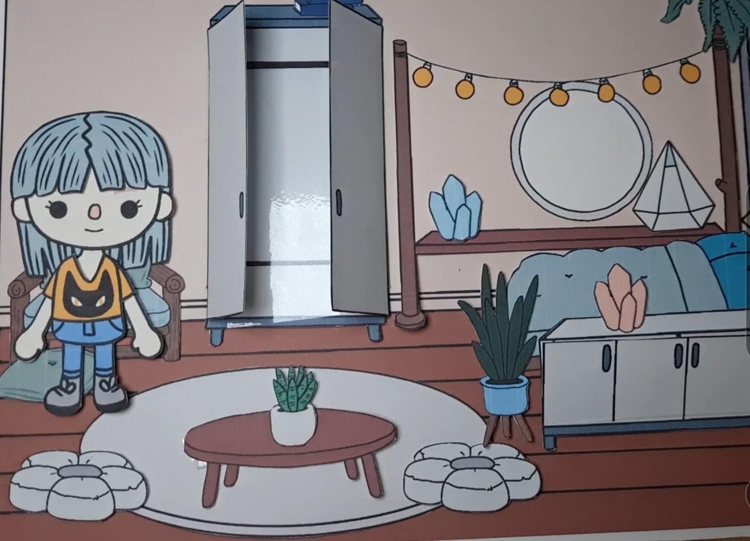 Toca Boca Bedroom / Toca Toca Papercraft / Quiet Book Pages / | Etsy Canada