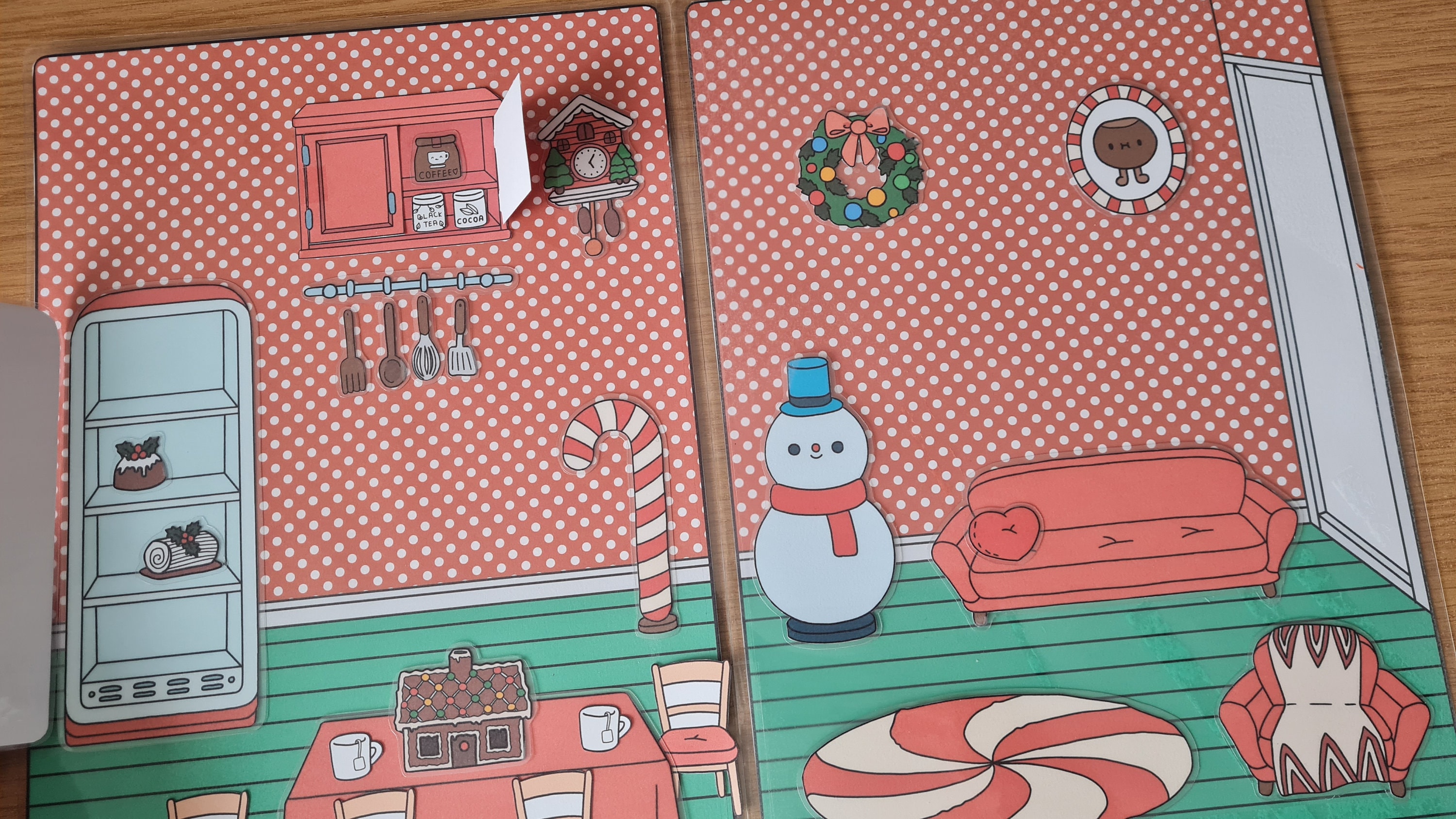 Printable Toca Boca Christmas House / Toca Boca Papercraft / Quiet Book ...