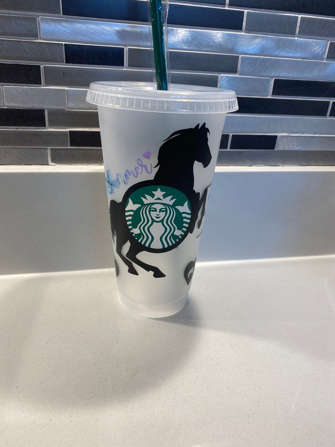 Horse Starbucks Cup - Etsy