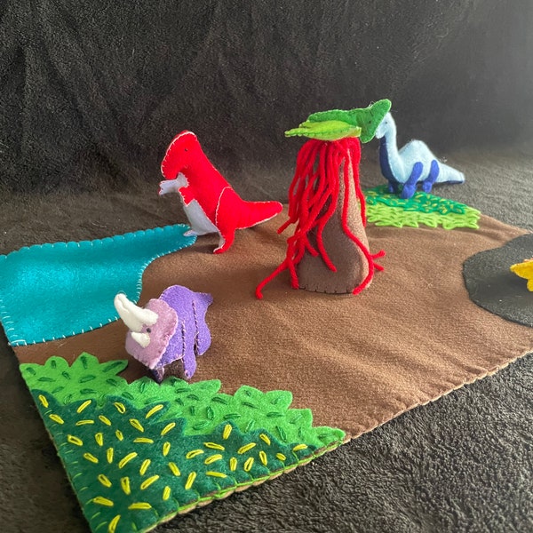 Felt Playmat - Etsy