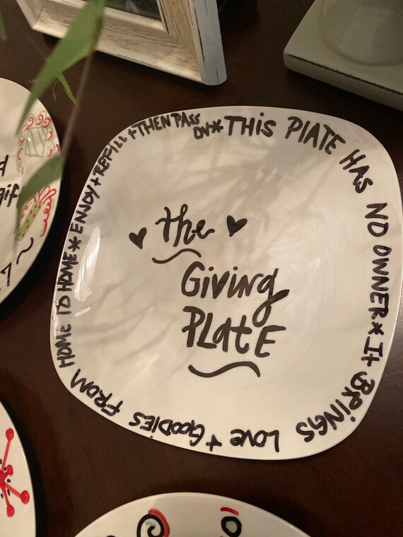 The Giving Plate | Etsy