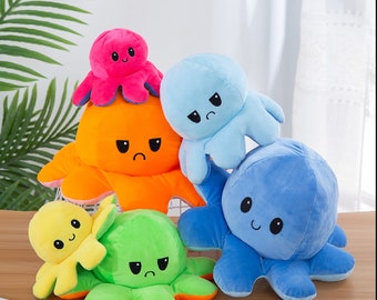 Mood Octopus Plush | Etsy