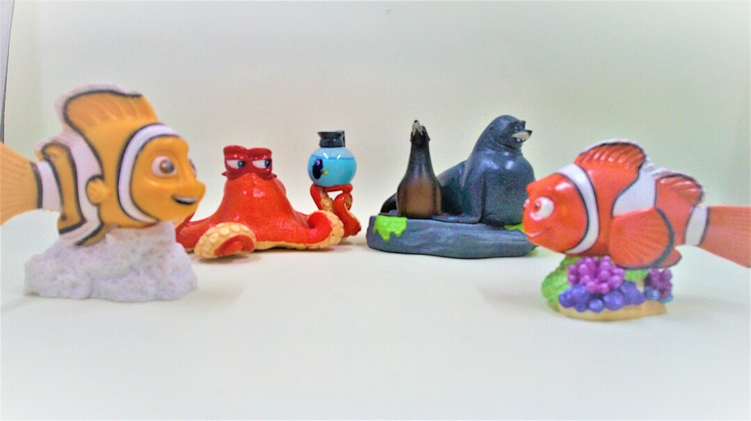 Ready to Ship, Finding Nemo Cake Topper Set, Finding Nemo Birthday ...