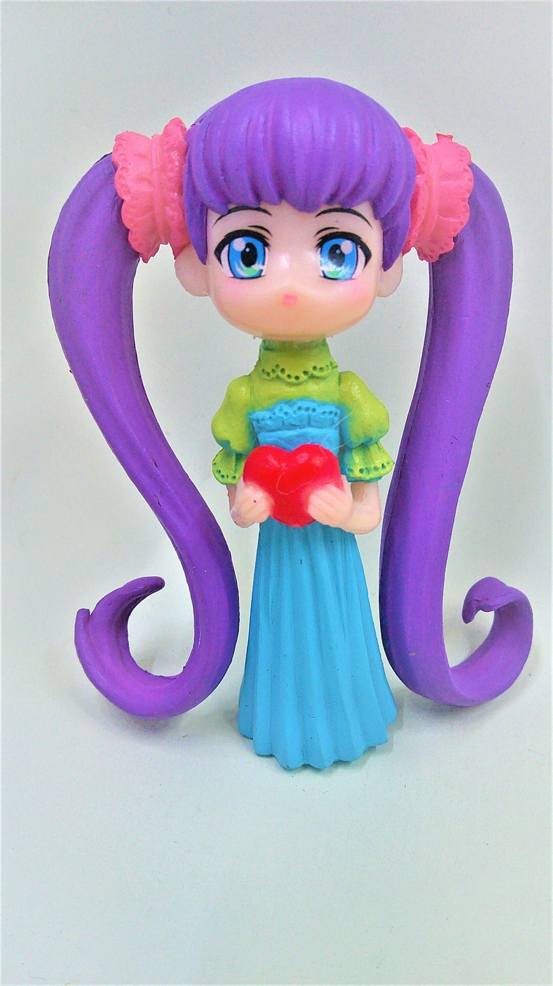 Anime Girl Plastic Figure Cake Topper, Birthday Party - Etsy